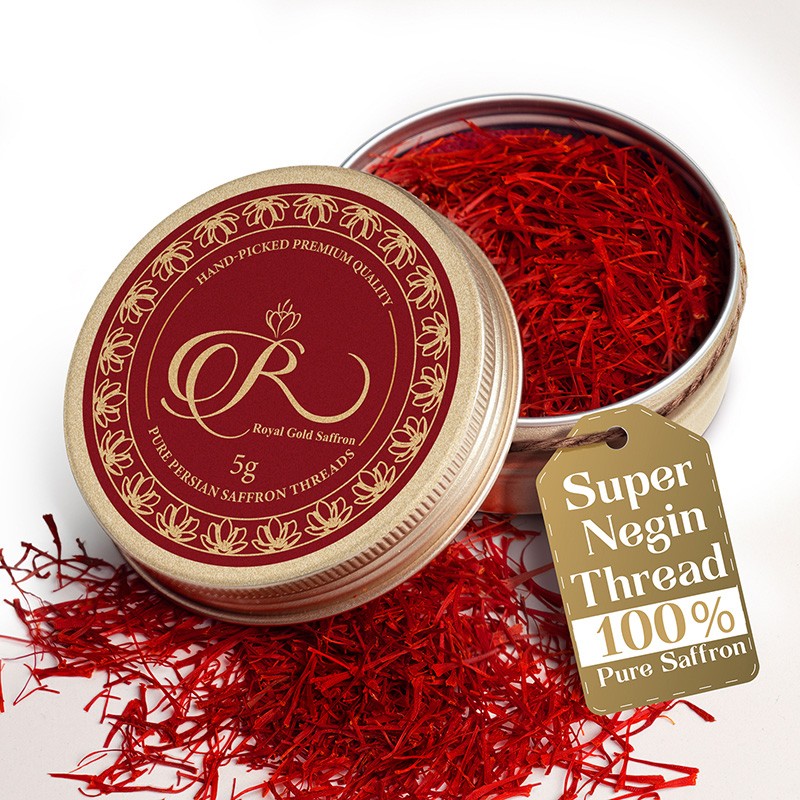 Premium Persian Saffron Threads | 5g Super Negin Grade