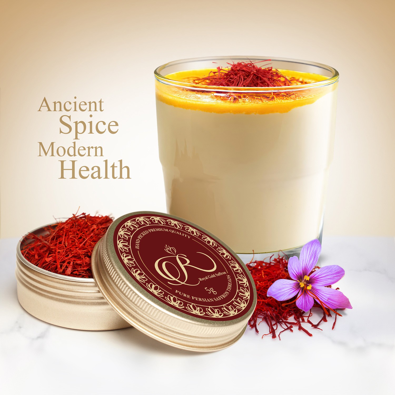 Premium Persian Saffron Threads | 5g Super Negin Grade